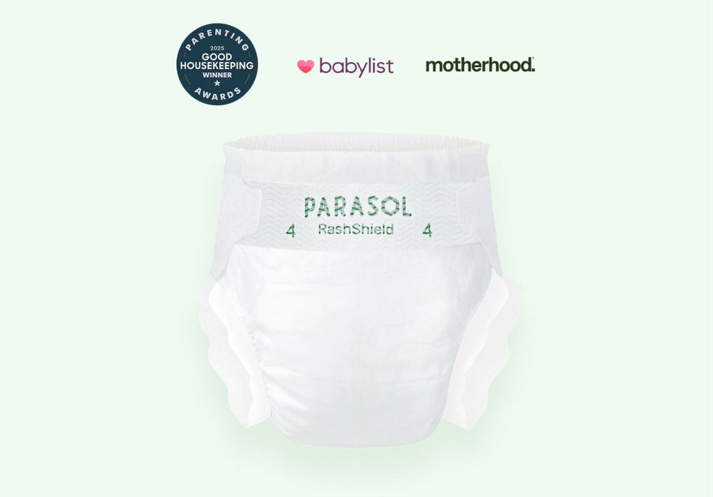Pure White RashShield® Protection Diapers – Parasol Co